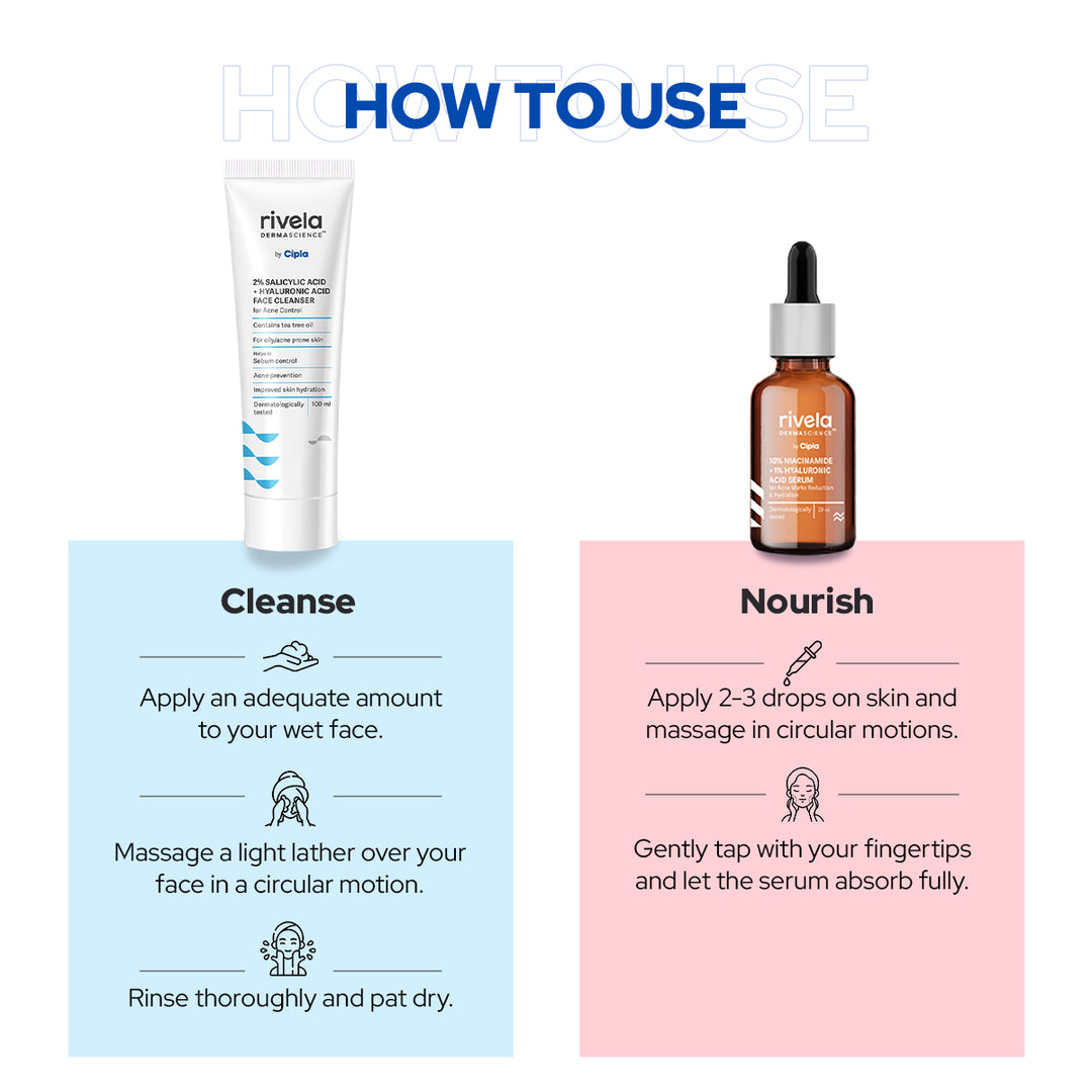 Buy Acne Care Routine Set Online Rivela Dermascience